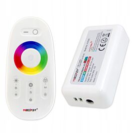 RGB krmilnik za LED trak RF 12/24V + daljinski upravljalnik